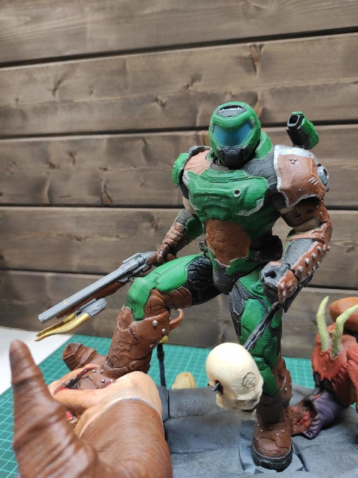 DOOM SLAYER 3D model 3D printable | CGTrader