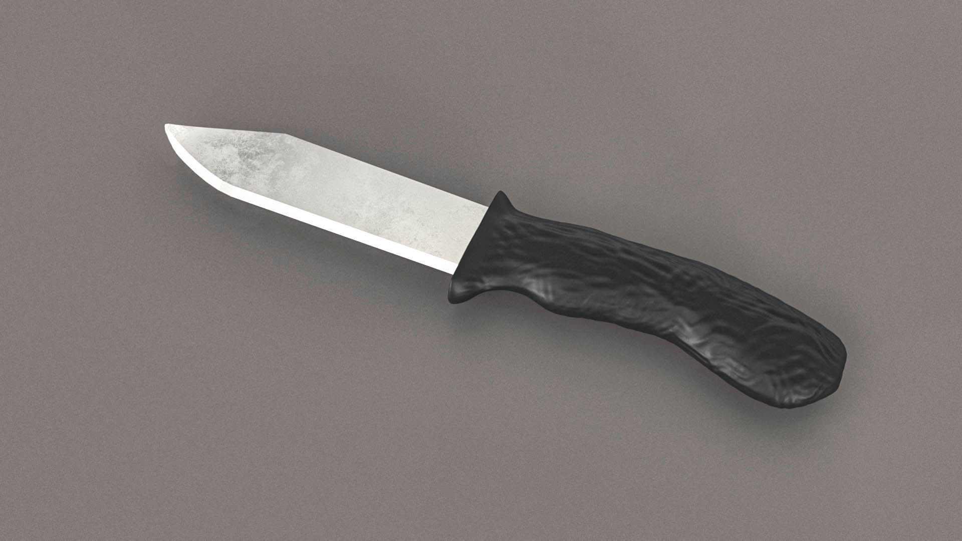 Knife handle free 3D model 3D printable | CGTrader