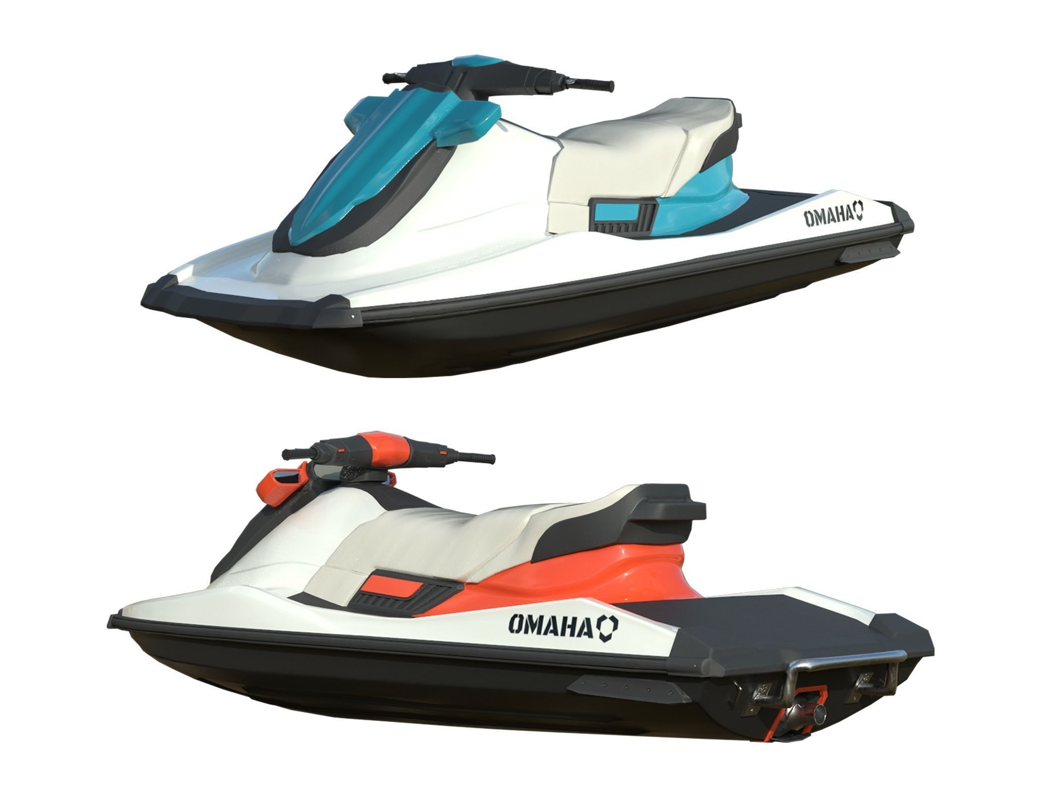 3D model Generic Jet Ski VR / AR / low-poly | CGTrader