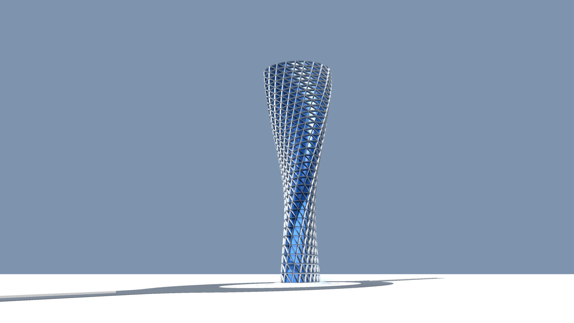 Parametric Twisted Skyscraper with Grasshopper 3D model | CGTrader