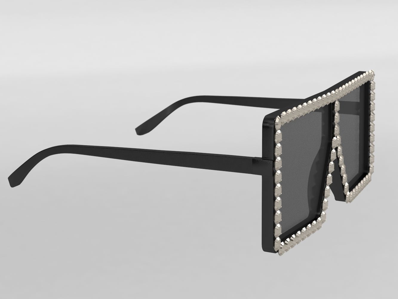 3D model Gucci Diamond Sunglasses VR / AR / low-poly | CGTrader