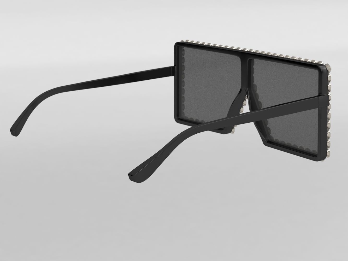 3D model Gucci Diamond Sunglasses VR / AR / low-poly | CGTrader