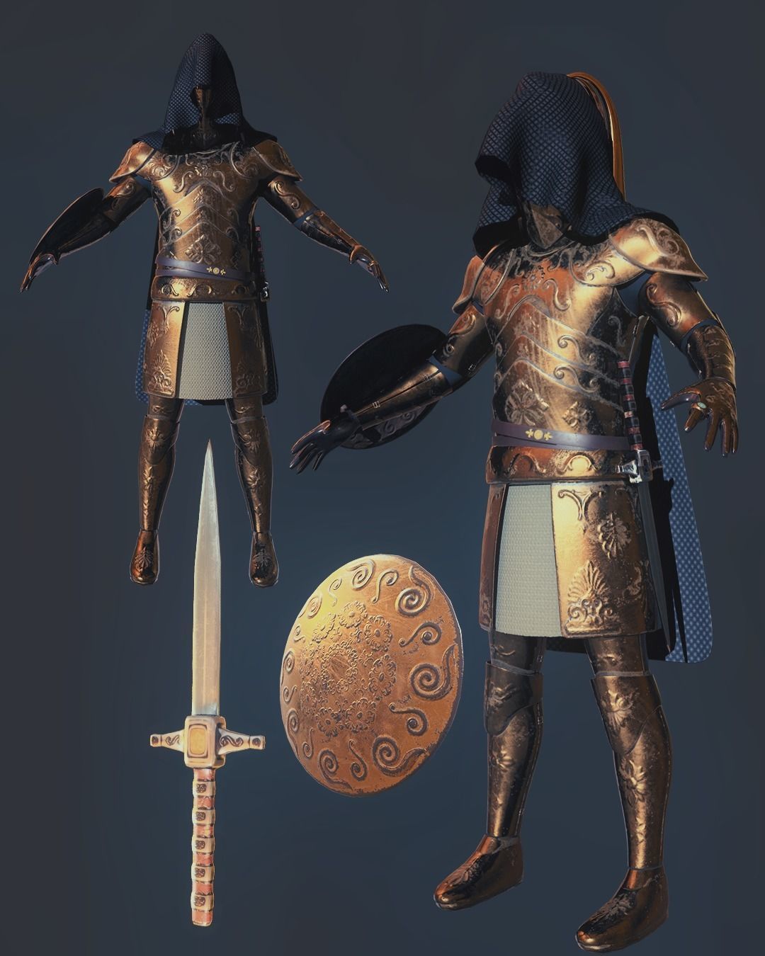 Knight Man 3D model | CGTrader