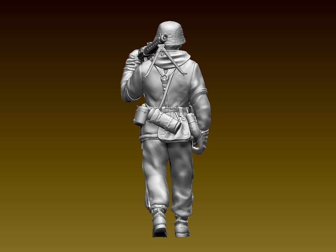 German soldiers 3D model 3D printable | CGTrader