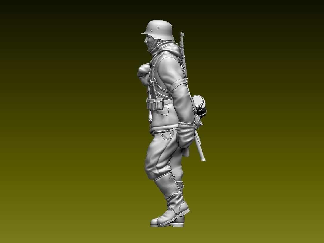 German soldiers 3D model 3D printable | CGTrader
