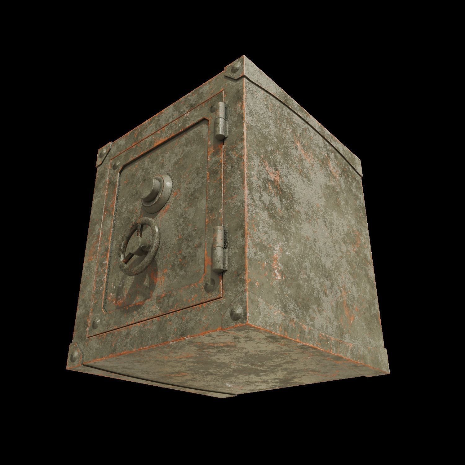 Old safe 3D model | CGTrader