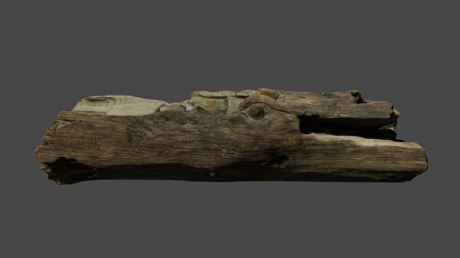 Photo-realistic floating wood free 3D model | CGTrader