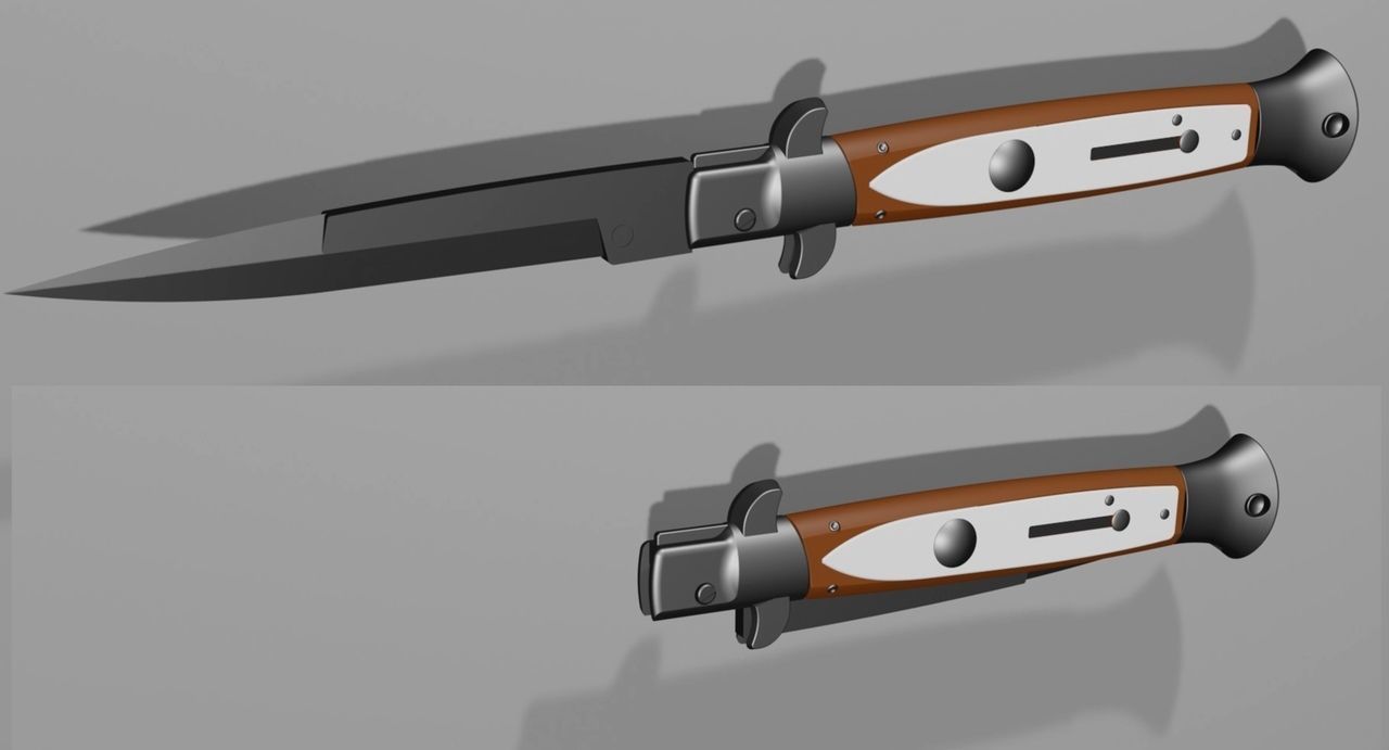 The Last of Us Ellie Switchblade tlou2 cosplay 3D model 3D printable ...
