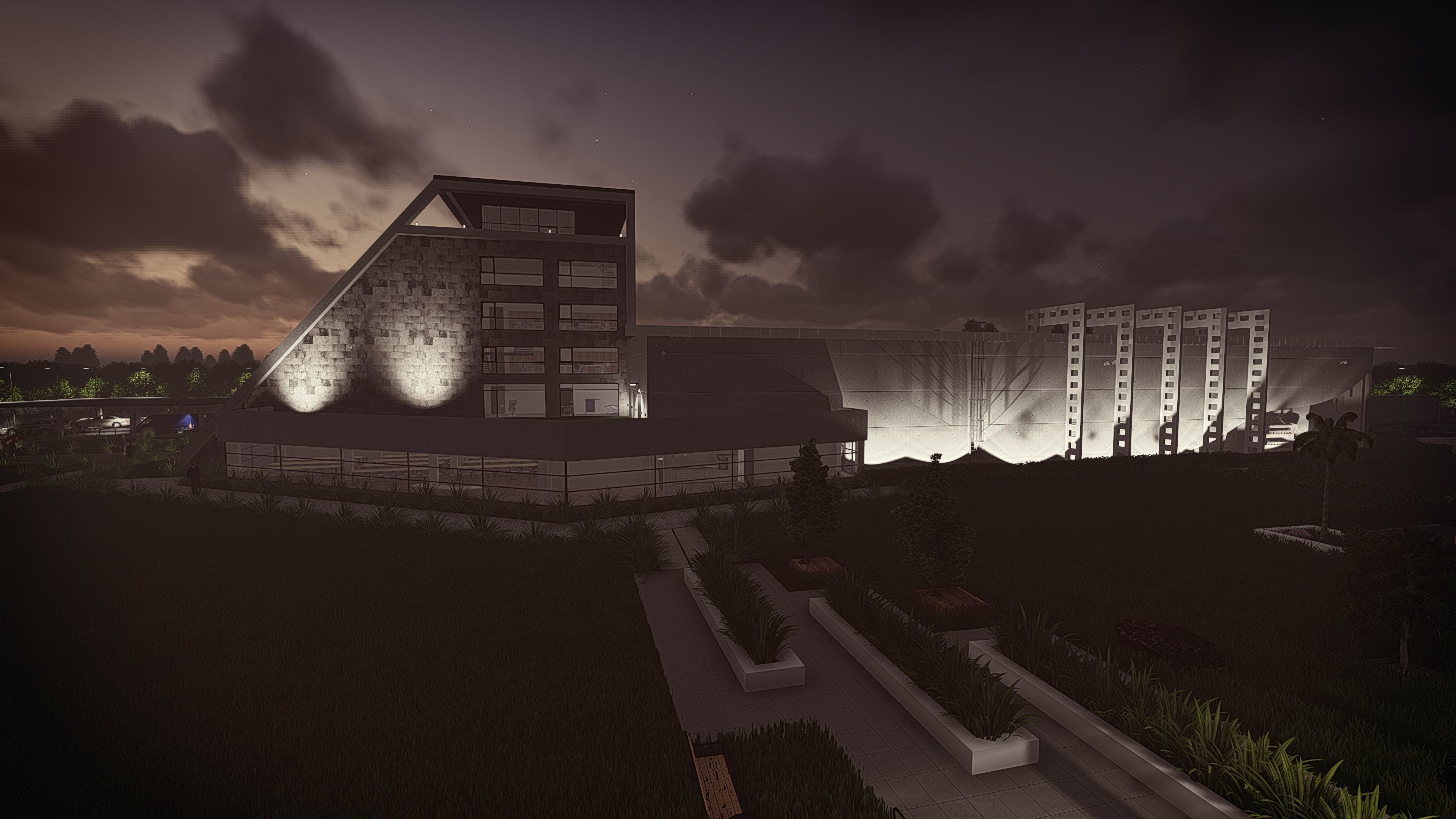 Factory Project On Revit 3D model | CGTrader