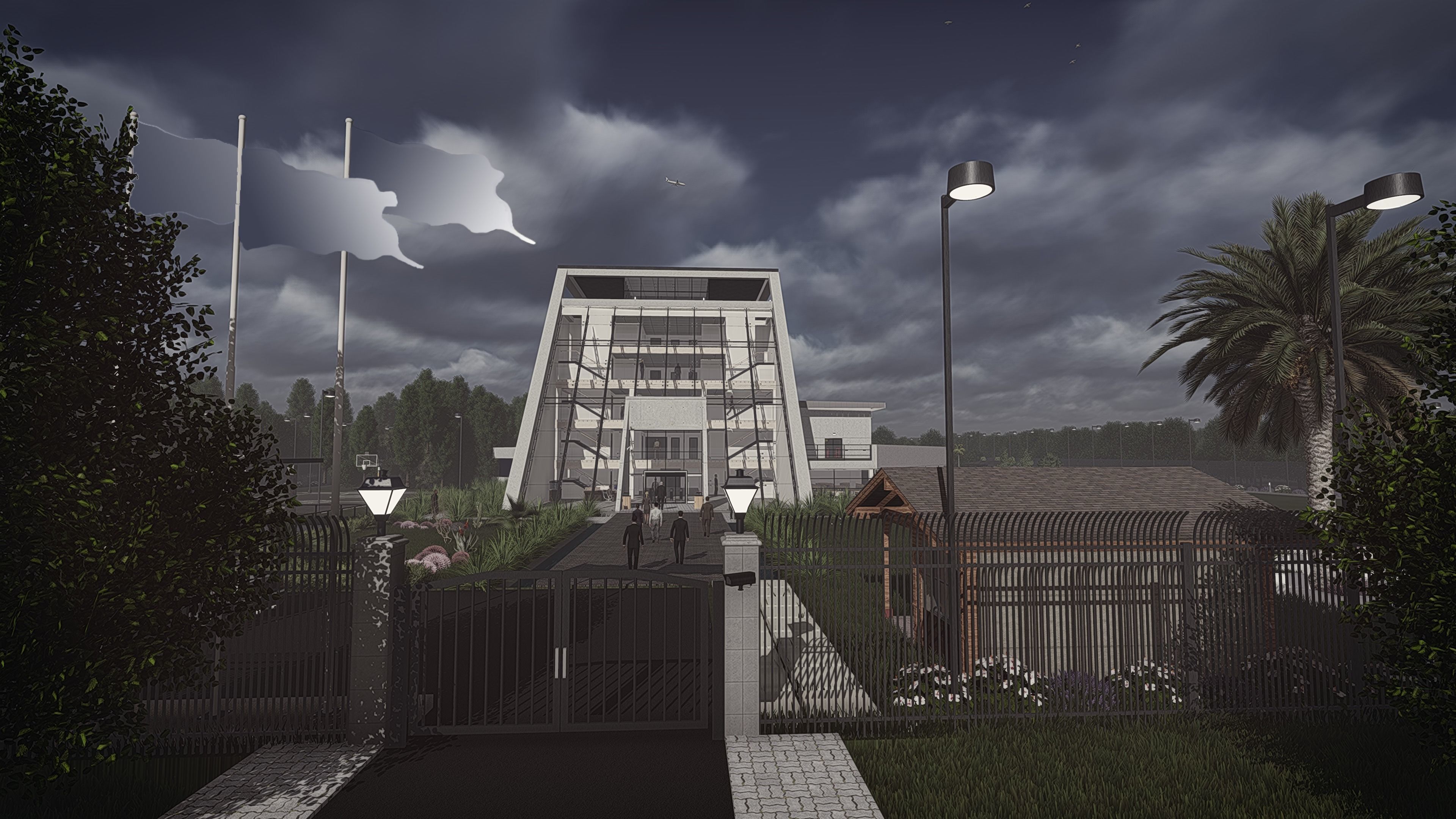 Factory Project On Revit 3D model | CGTrader