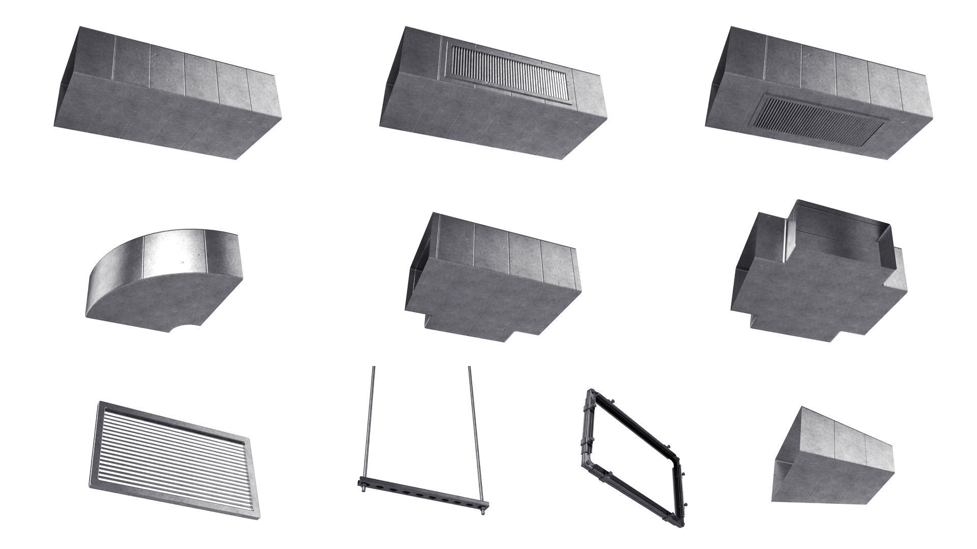Ceiling ventilation 3D model | CGTrader