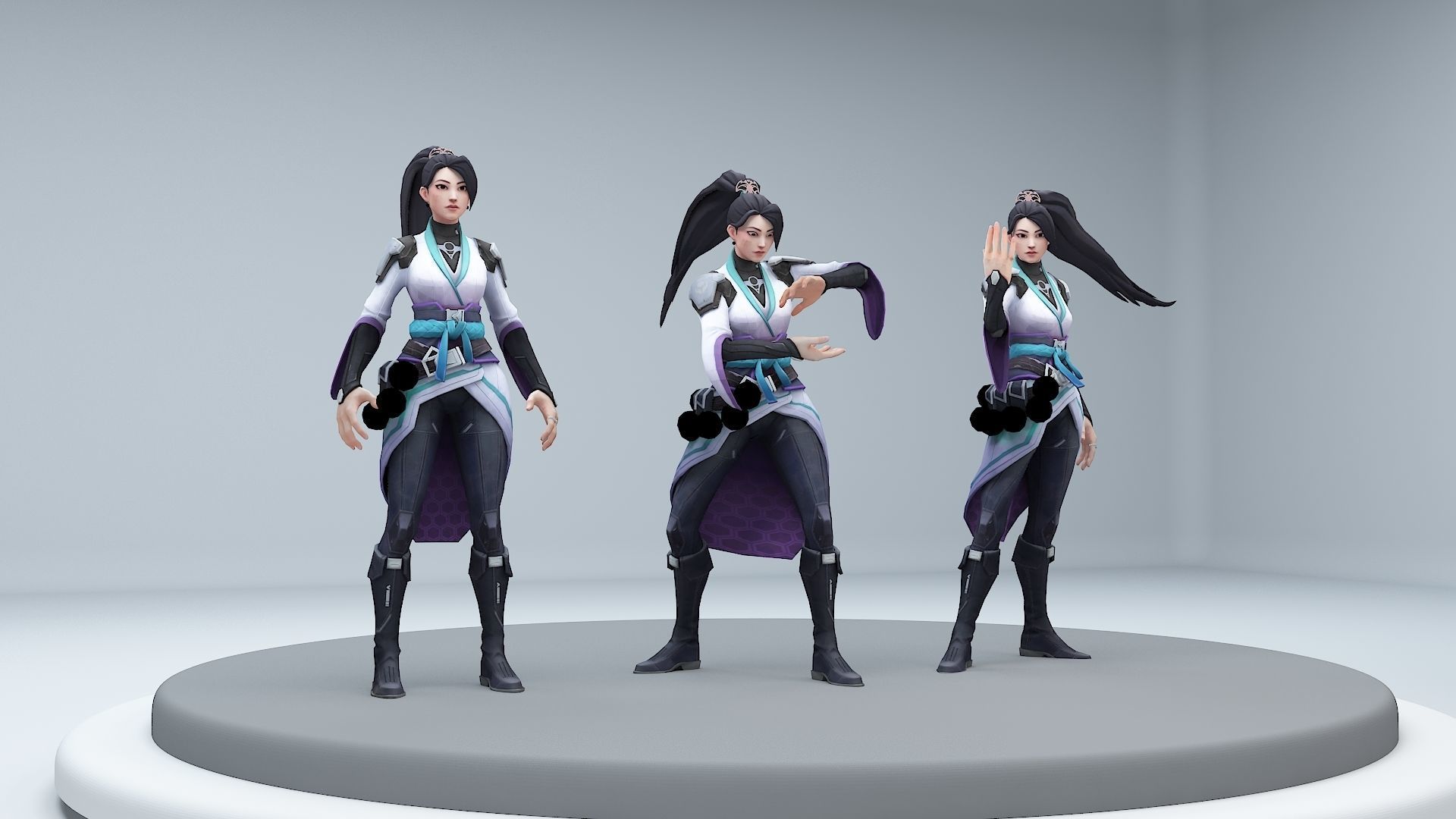 3D asset Sage Valorant V2 | CGTrader