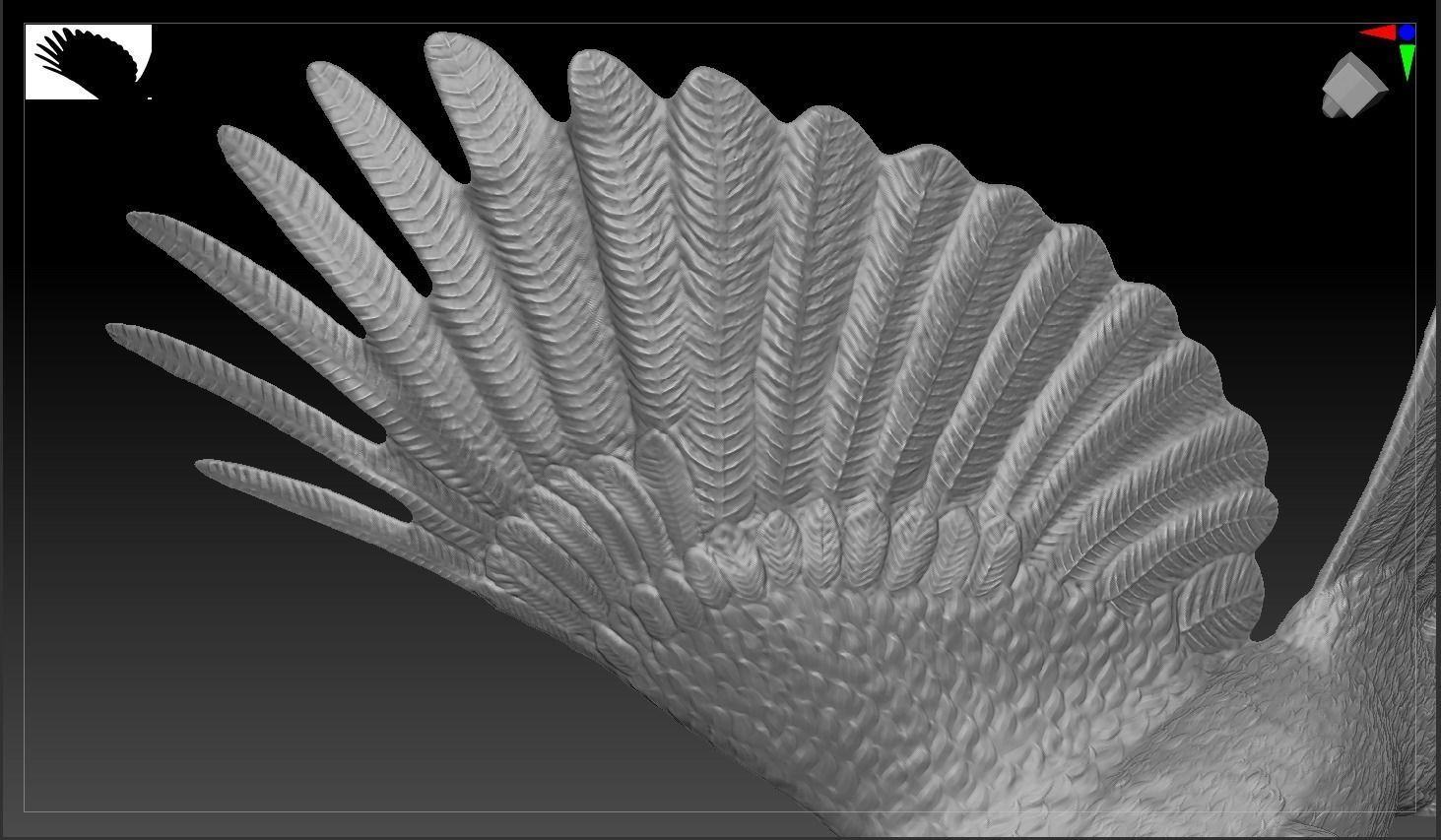 Magpie 3D model 3D printable | CGTrader