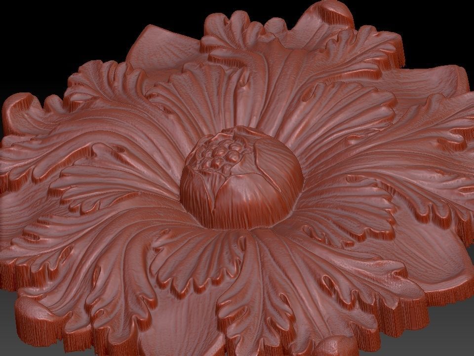 FLORAL PATTERN 3D model | CGTrader