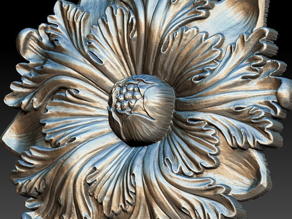 FLORAL PATTERN 3D model | CGTrader