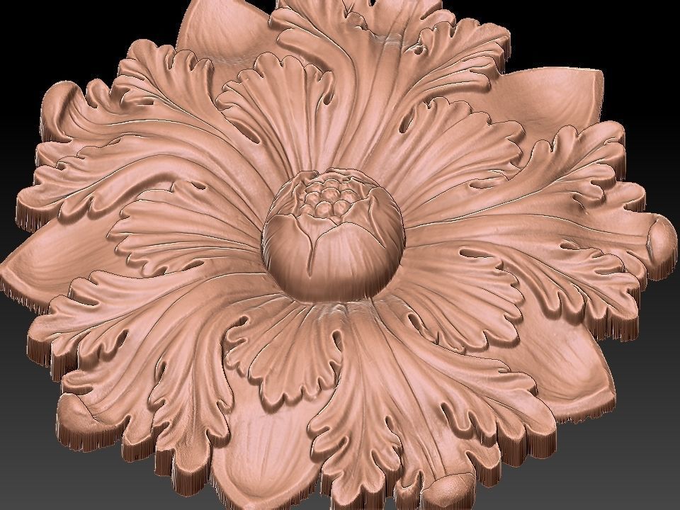 FLORAL PATTERN 3D model | CGTrader