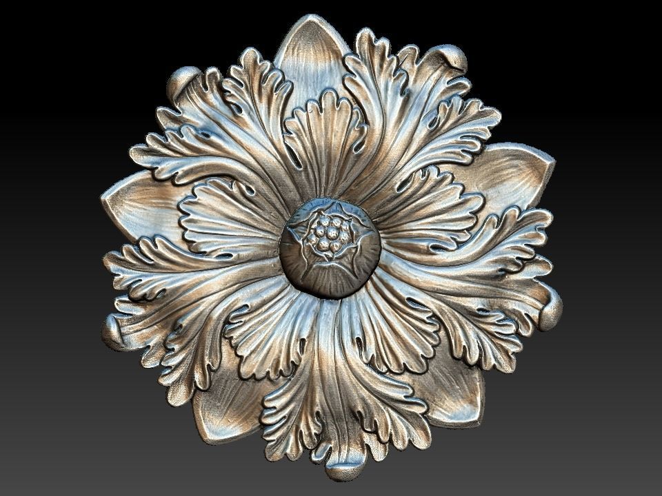FLORAL PATTERN 3D model | CGTrader