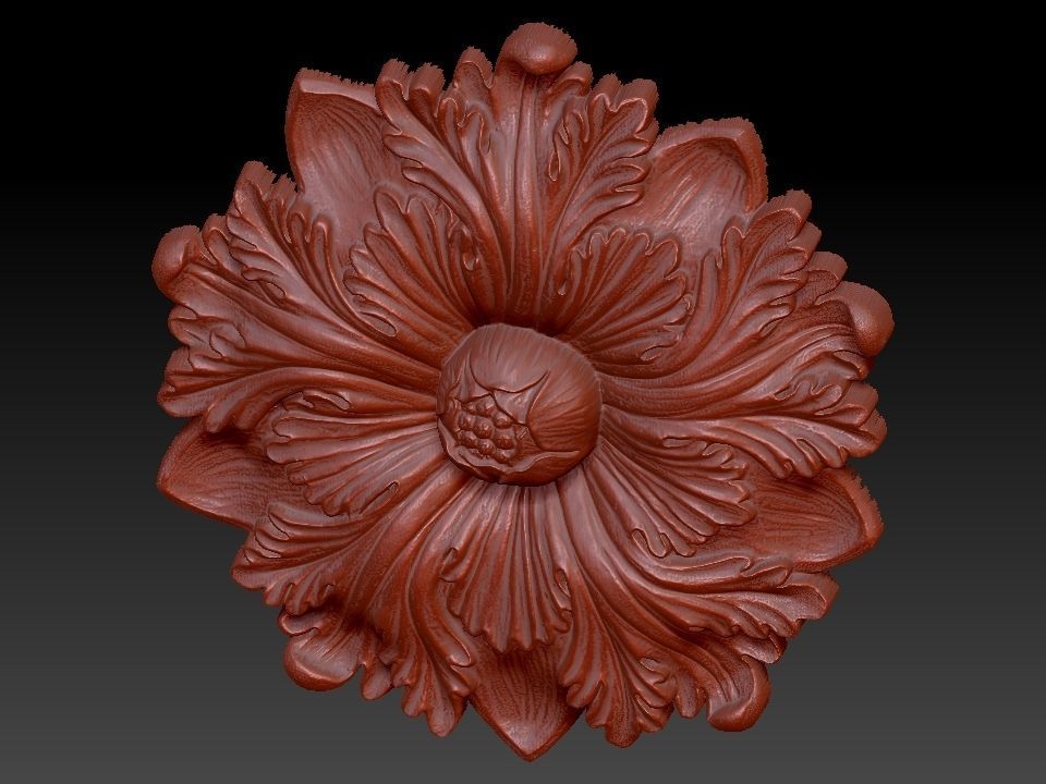 FLORAL PATTERN 3D model | CGTrader