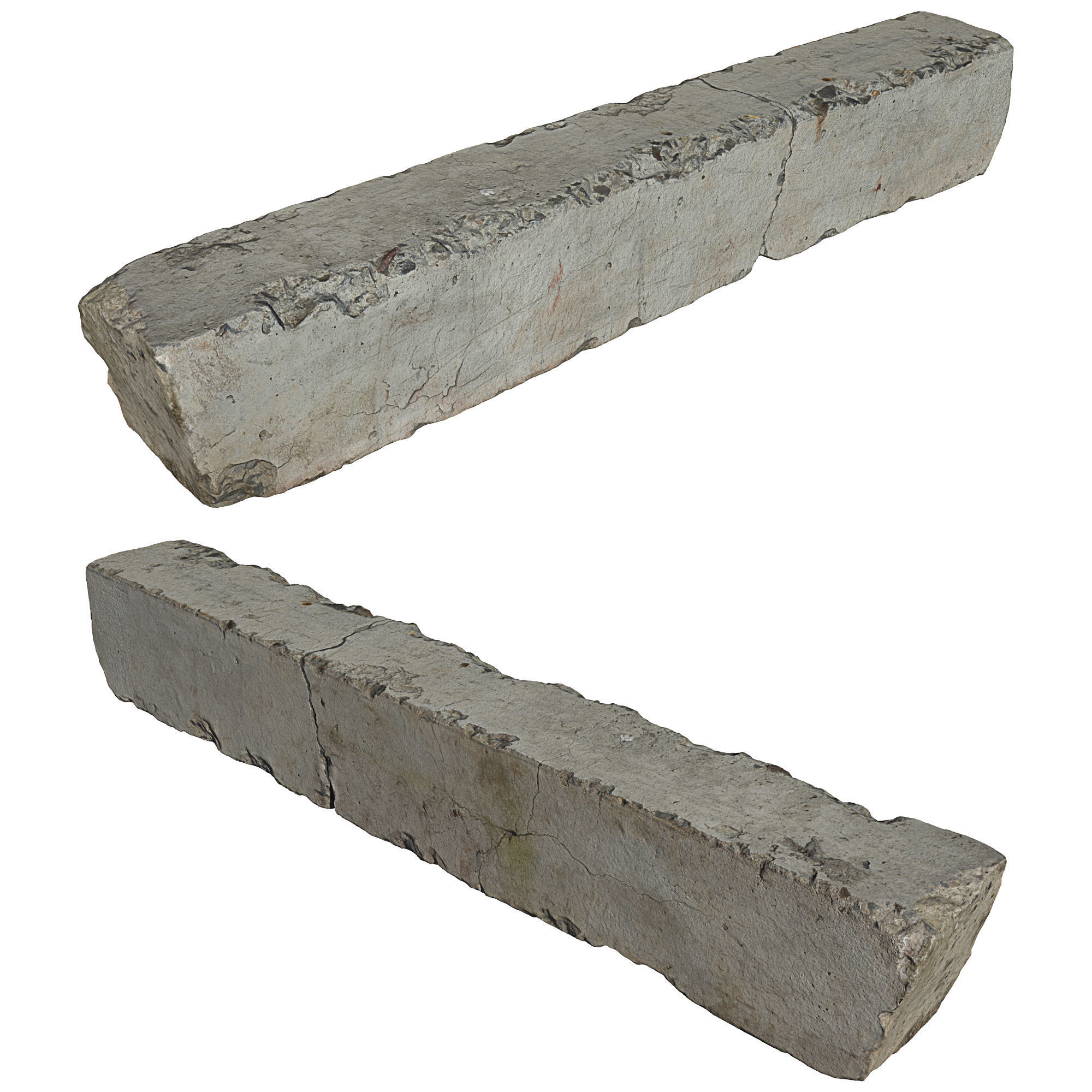 3D model Concrete block VR / AR / low-poly | CGTrader