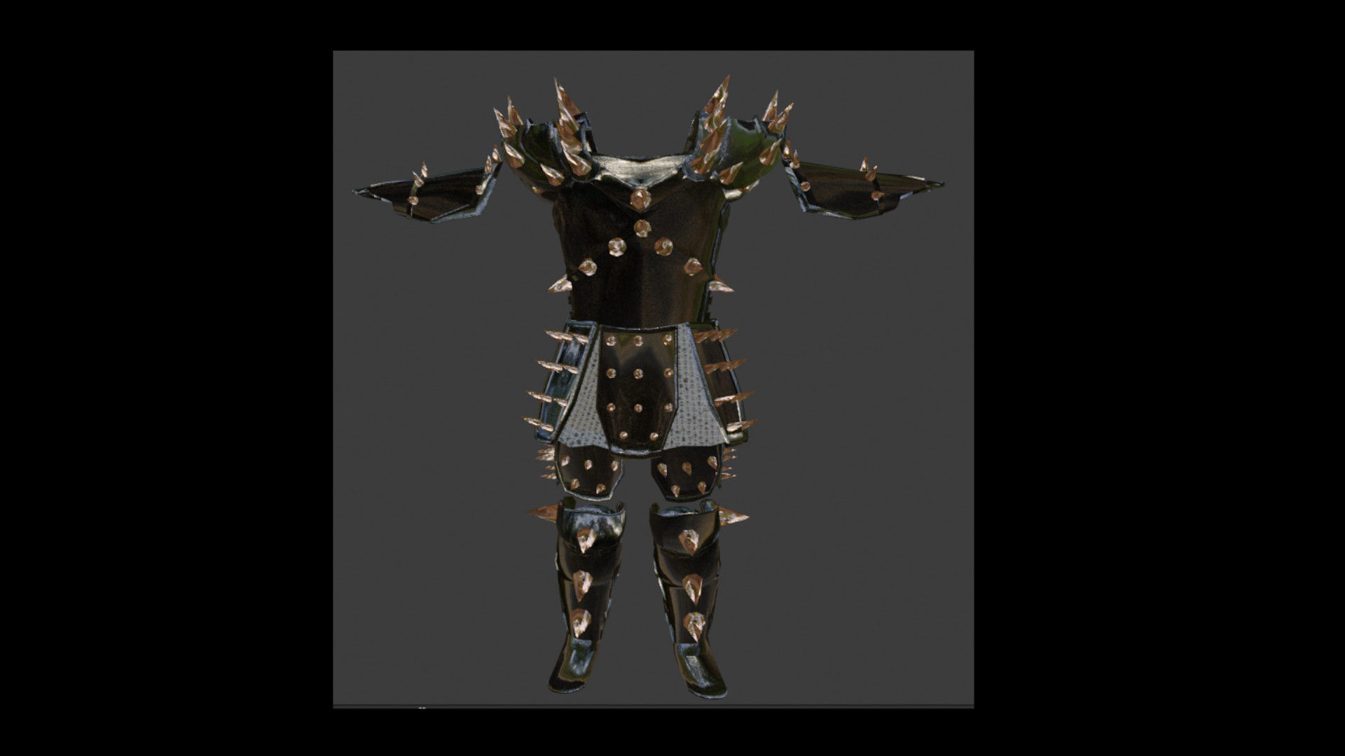 3D model Spike Armor Low Poly VR / AR / low-poly | CGTrader