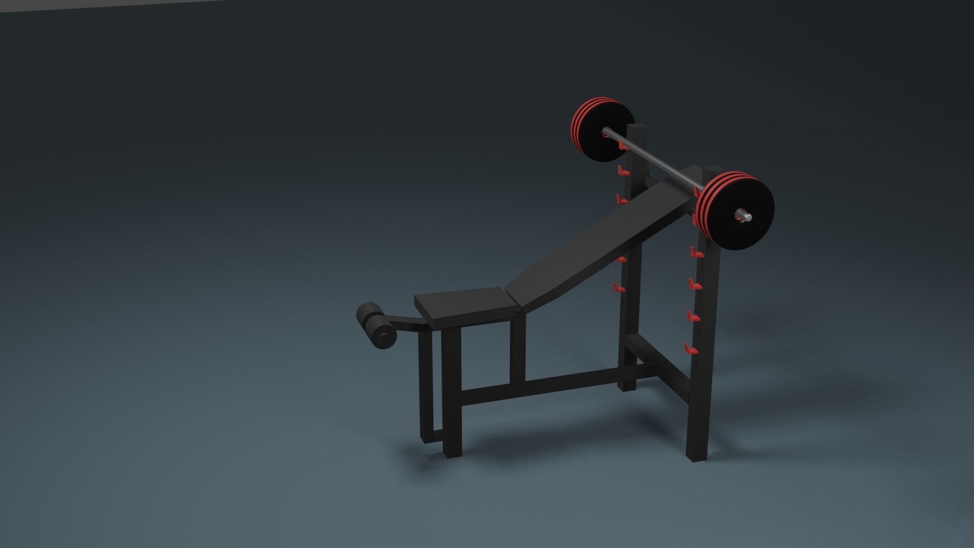 3D model Gym with Equipments and a Character VR / AR / low-poly | CGTrader