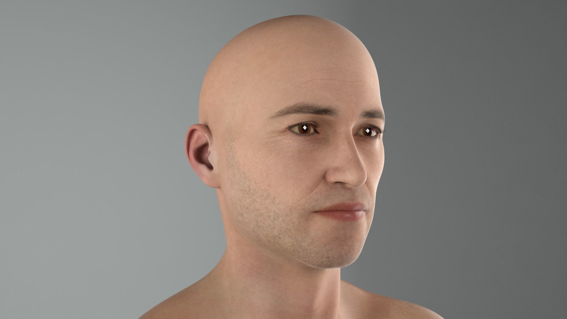 Male full body Rig 3D model rigged | CGTrader