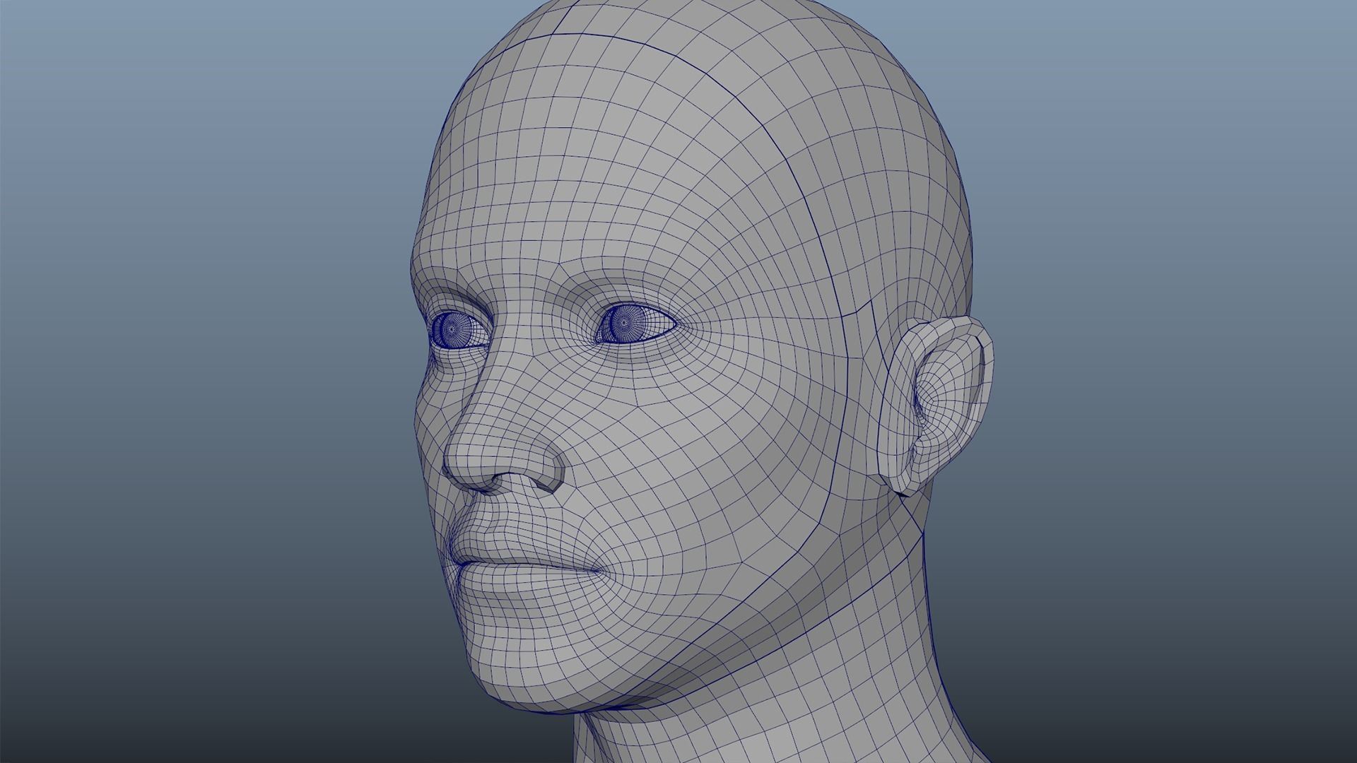 3D model Cinematic Male 003 - Advanced Body Rig - Face Rig - GUI VR ...