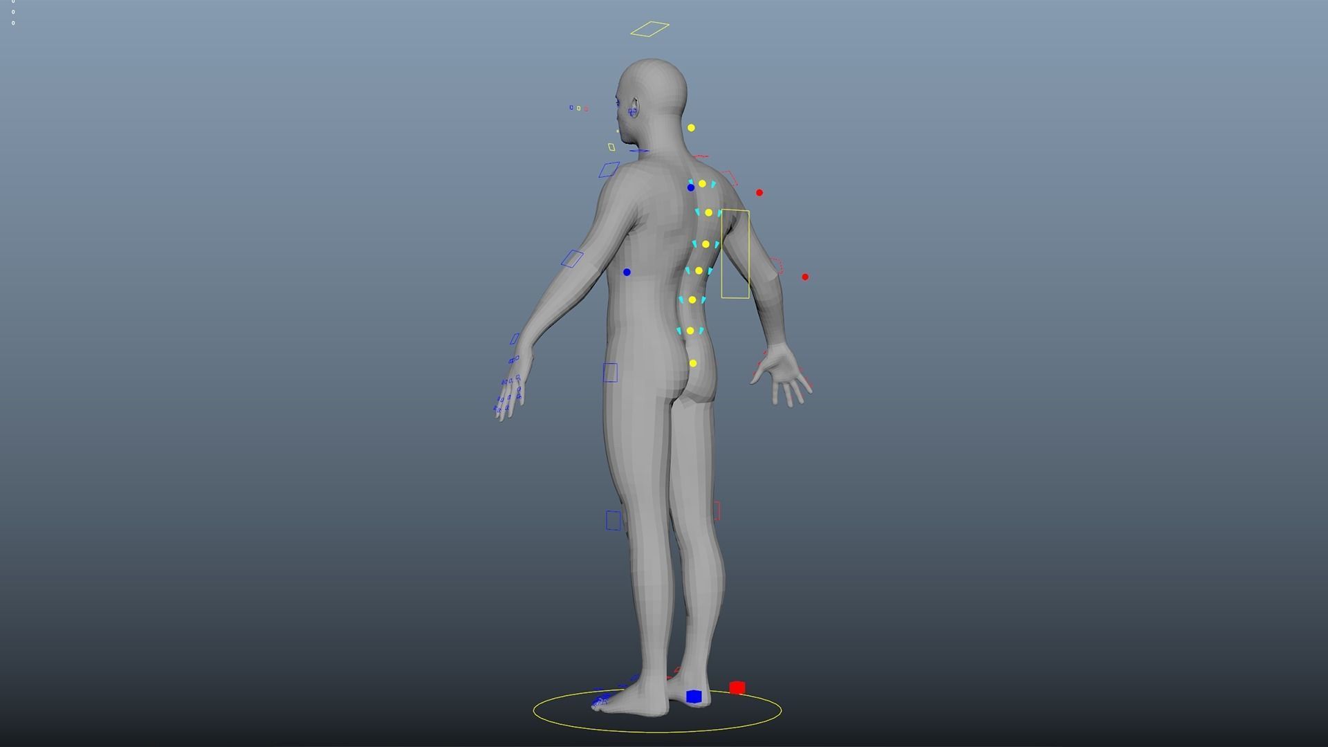 3D model Cinematic Male 003 - Advanced Body Rig - Face Rig - GUI VR ...