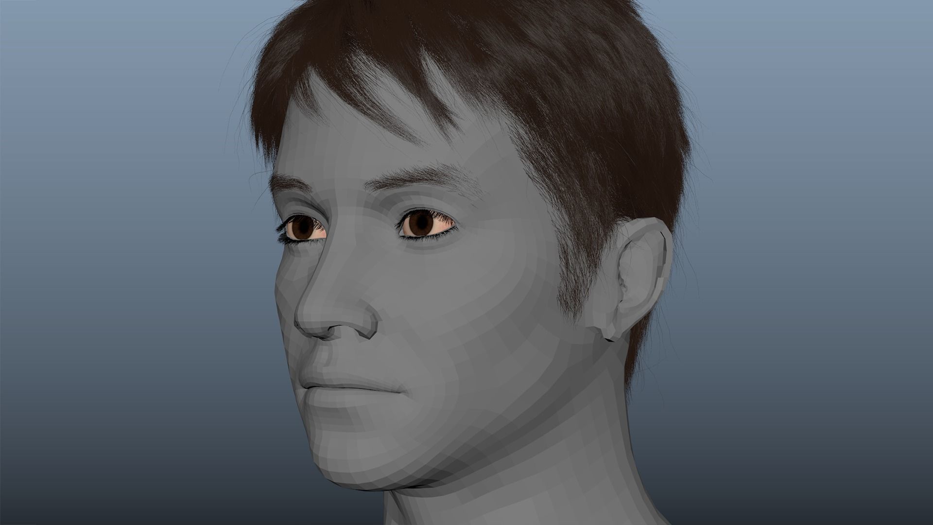 3D model Cinematic Male 003 - Advanced Body Rig - Face Rig - GUI VR ...