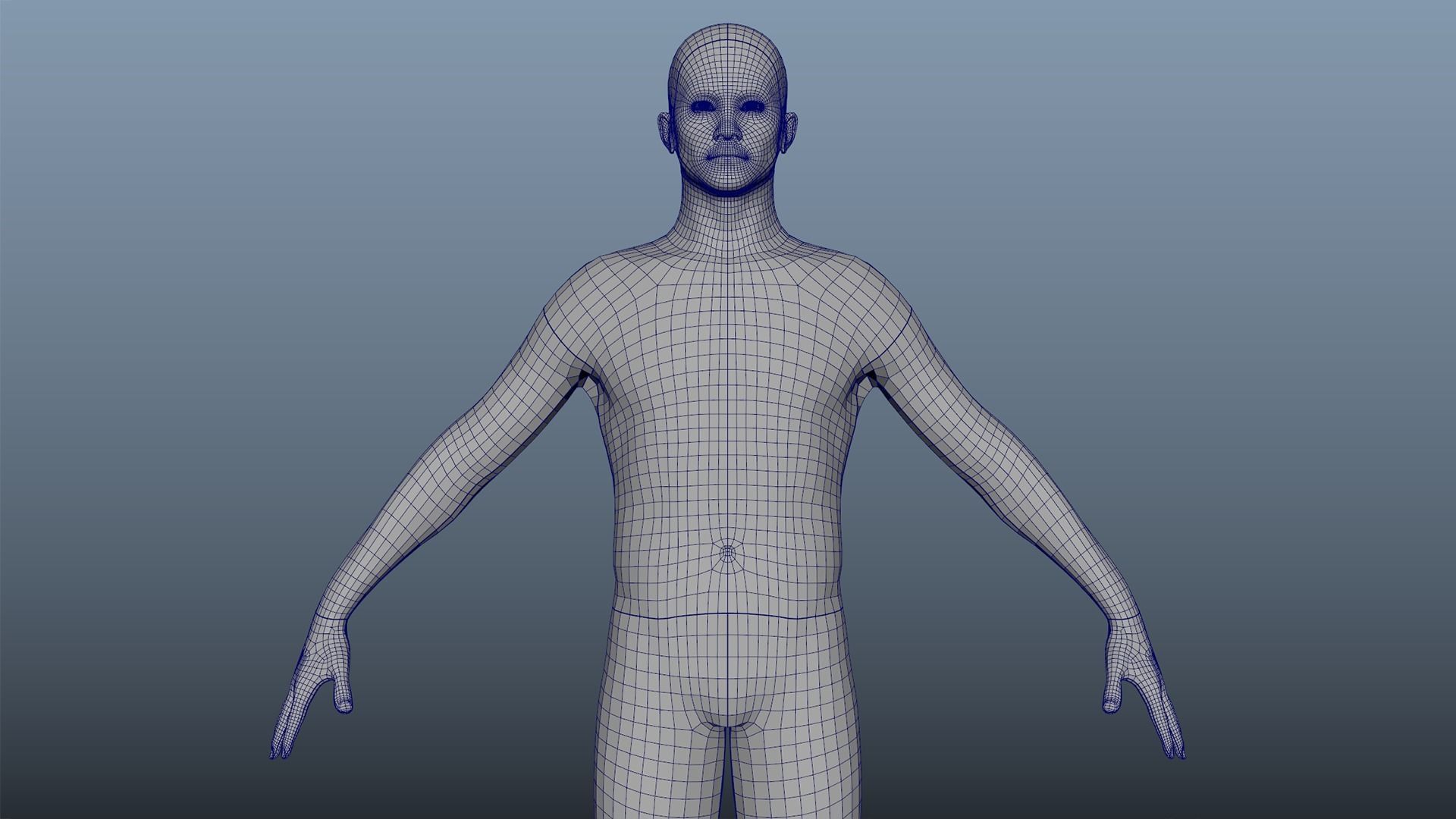 3D model Cinematic Male 003 - Advanced Body Rig - Face Rig - GUI VR ...