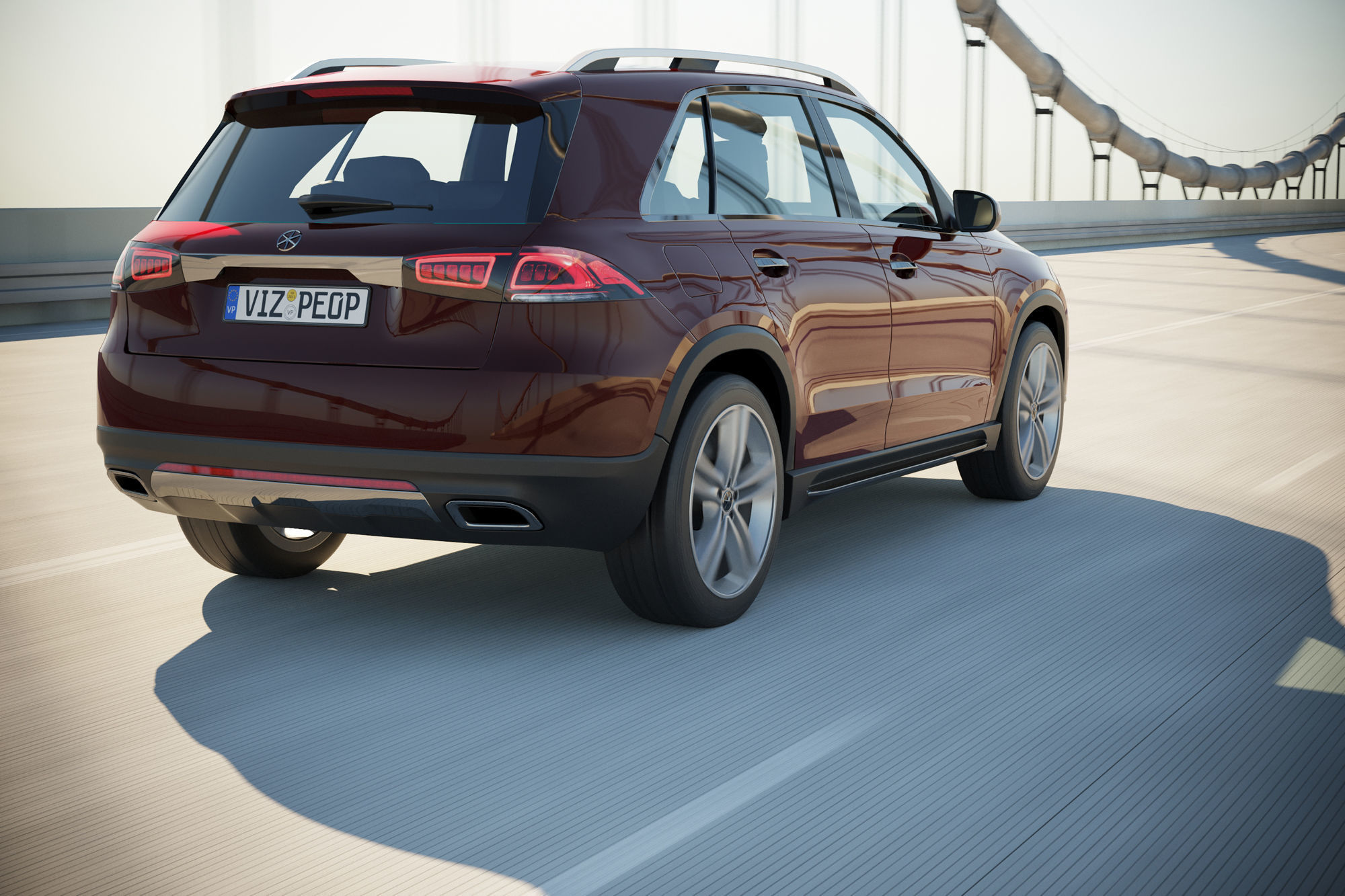 German luxury suv 3D model | CGTrader