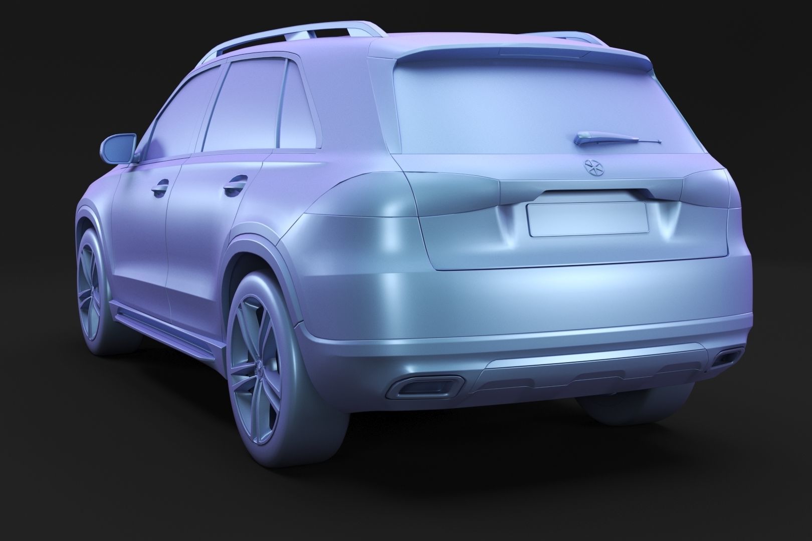 German luxury suv 3D model | CGTrader