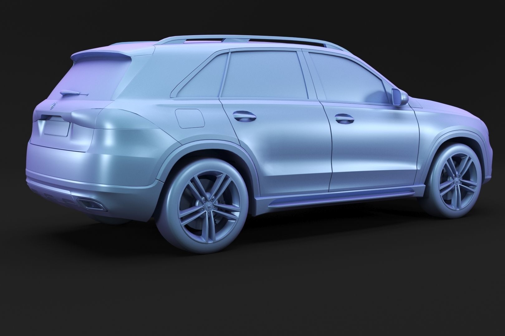 German luxury suv 3D model | CGTrader