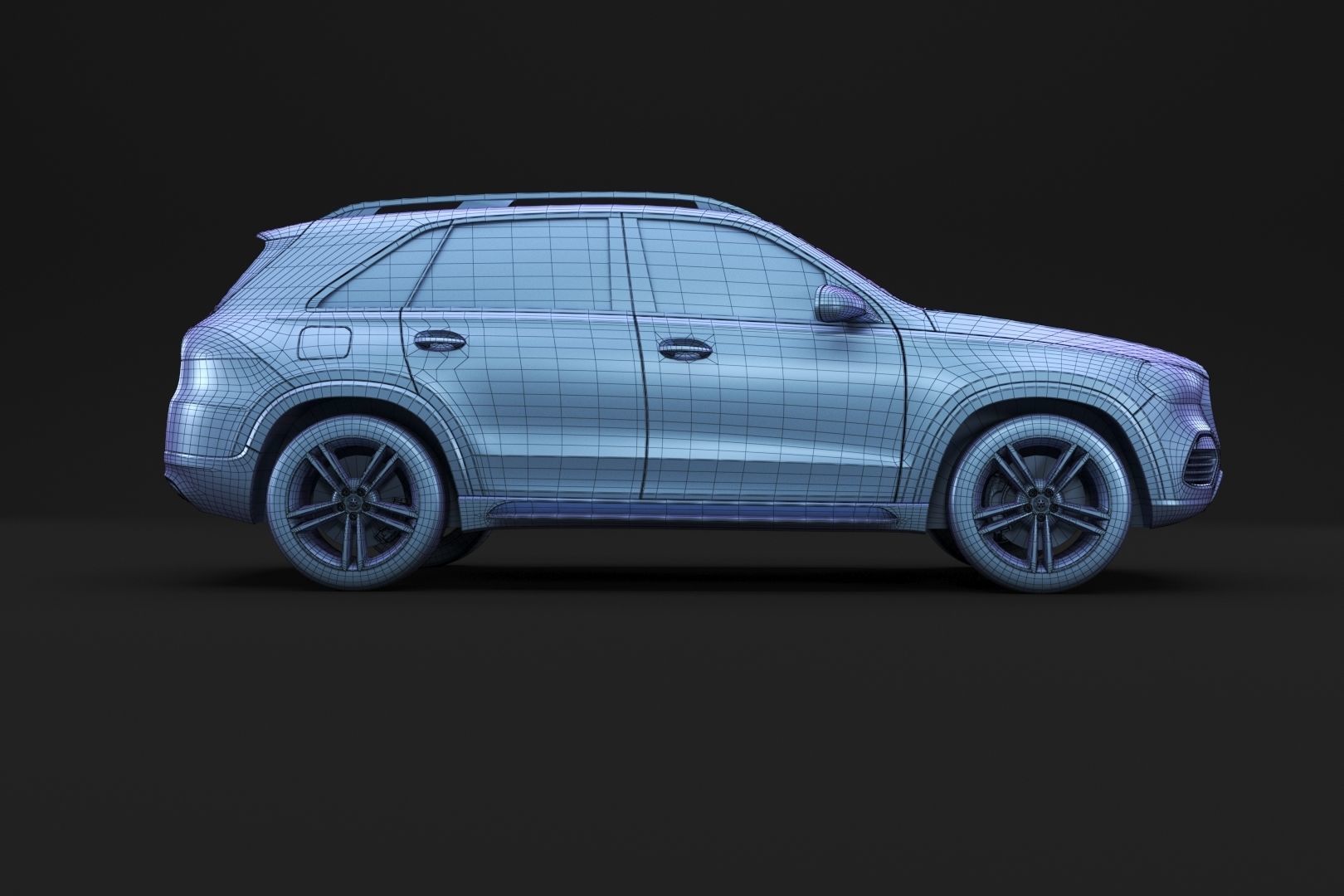 German luxury suv 3D model | CGTrader