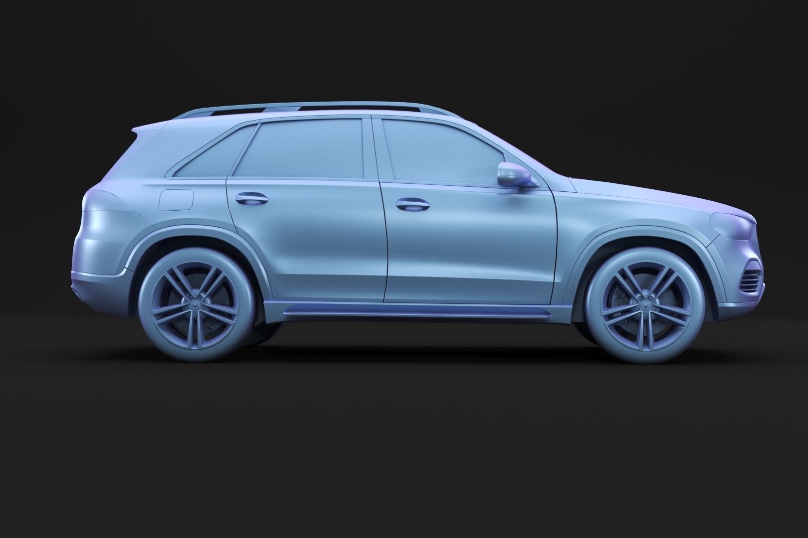German luxury suv 3D model | CGTrader