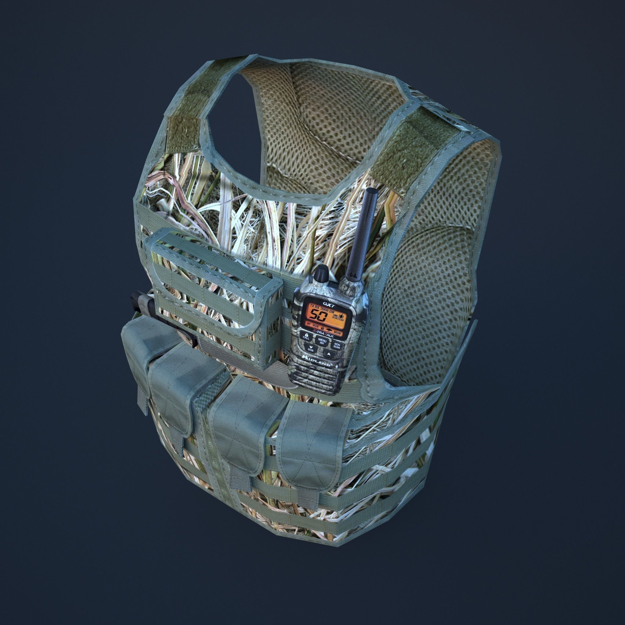 3D model body armor autumn VR / AR / low-poly | CGTrader