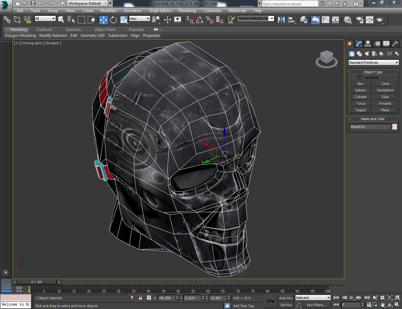 3D model Airsoft mask VR / AR / low-poly | CGTrader
