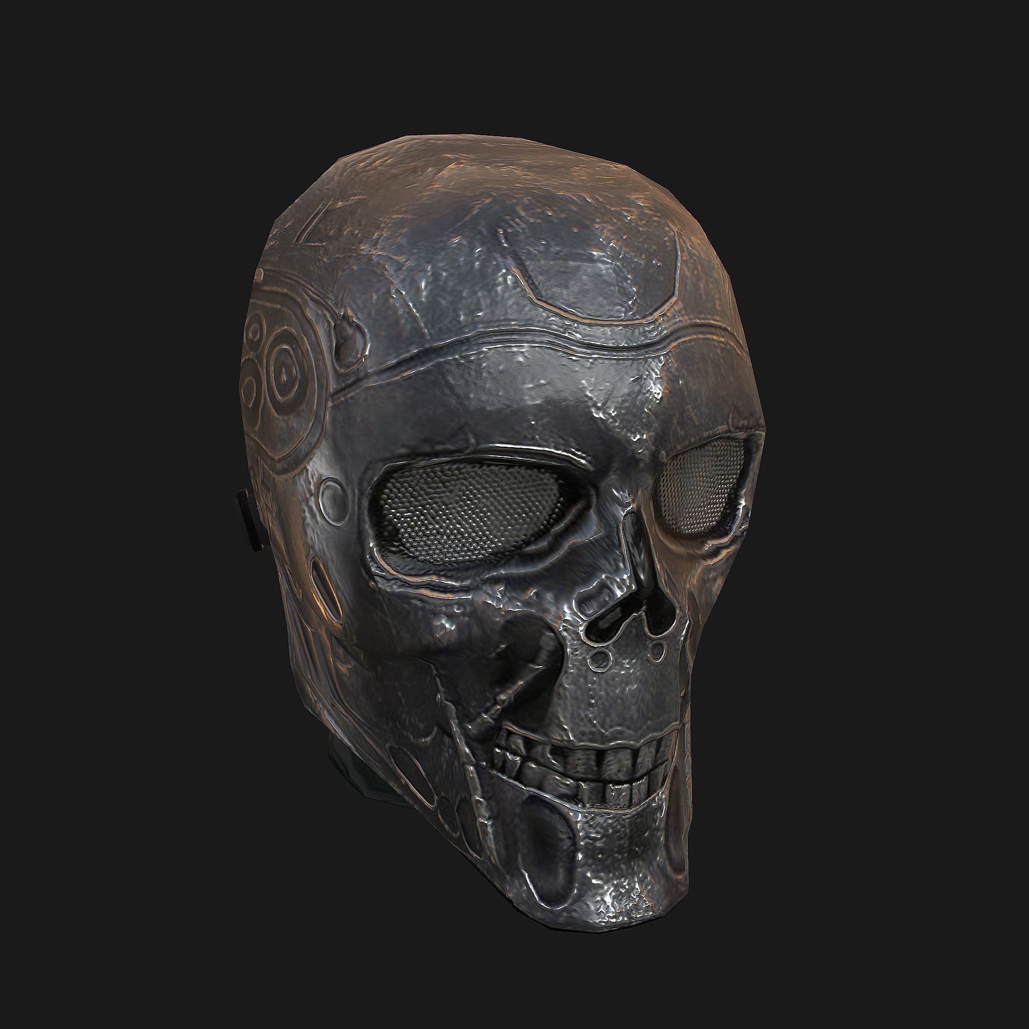 3D model Airsoft mask VR / AR / low-poly | CGTrader