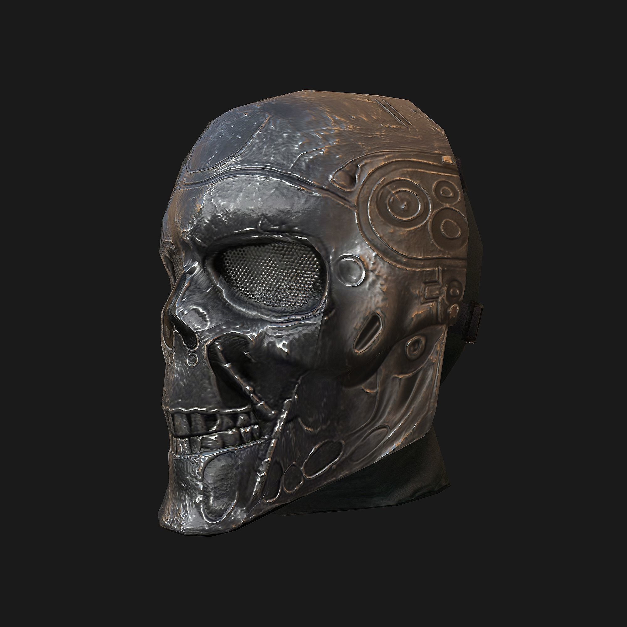 3D model Airsoft mask VR / AR / low-poly | CGTrader