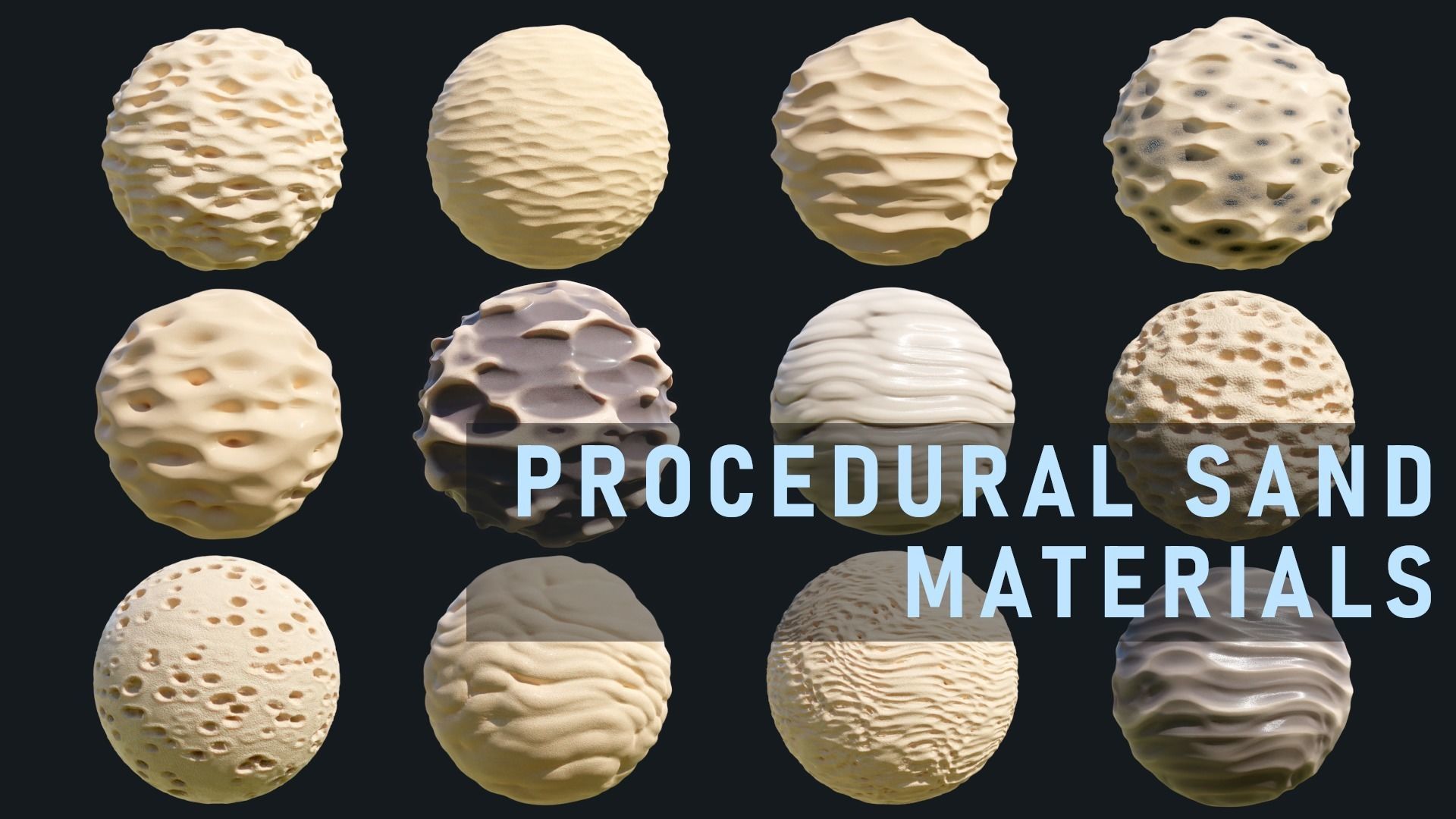 Procedural Sand Materials Texture | CGTrader
