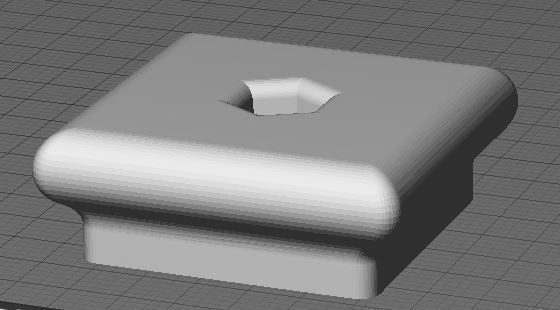 Mars Elegoo Printer Cover Handle 3D model 3D printable | CGTrader