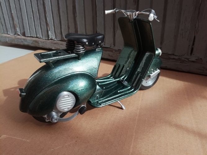 VESPA PIAGGIO 125 - 1951 FIRST MODEL 3D model 3D printable | CGTrader