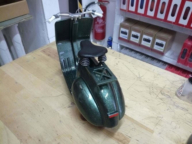 VESPA PIAGGIO 125 - 1951 FIRST MODEL 3D model 3D printable | CGTrader