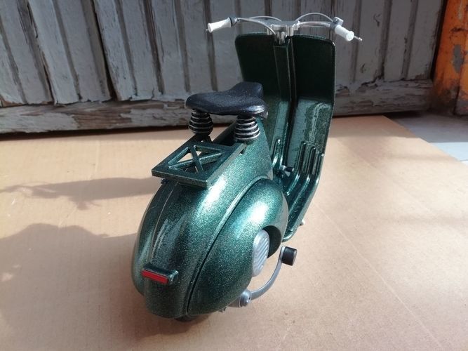 VESPA PIAGGIO 125 - 1951 FIRST MODEL 3D model 3D printable | CGTrader