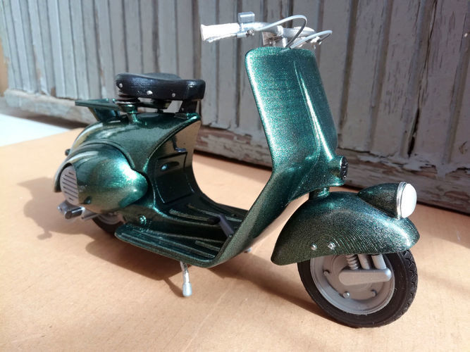 VESPA PIAGGIO 125 - 1951 FIRST MODEL 3D model 3D printable | CGTrader