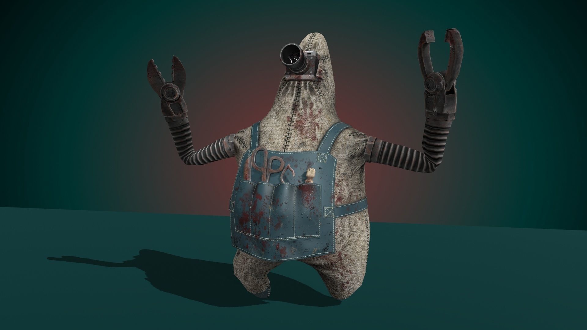 3D model Stitch Restorer VR / AR / low-poly rigged animated | CGTrader