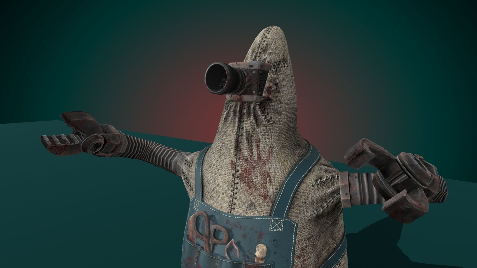 3D model Stitch Restorer VR / AR / low-poly rigged animated | CGTrader