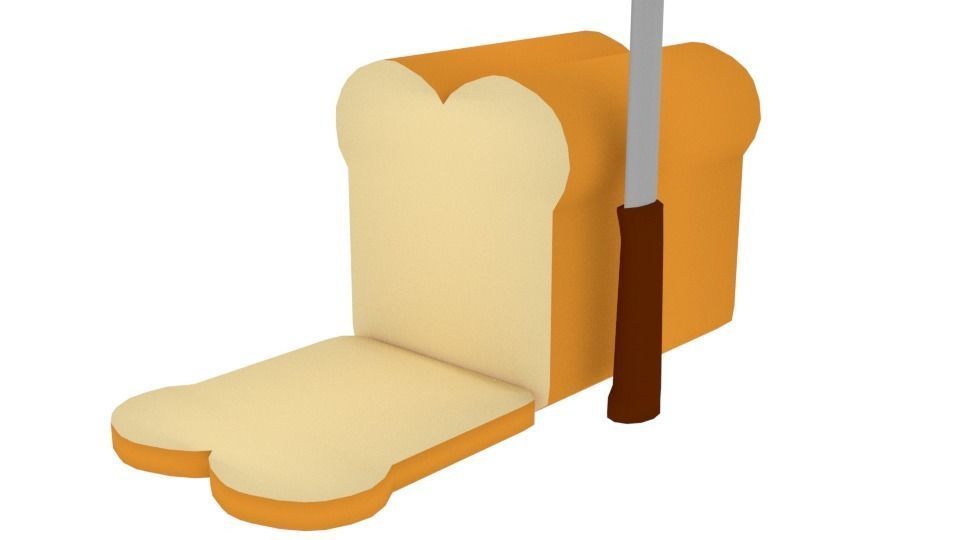 Cartoon Style Assorted foods 3D model | CGTrader