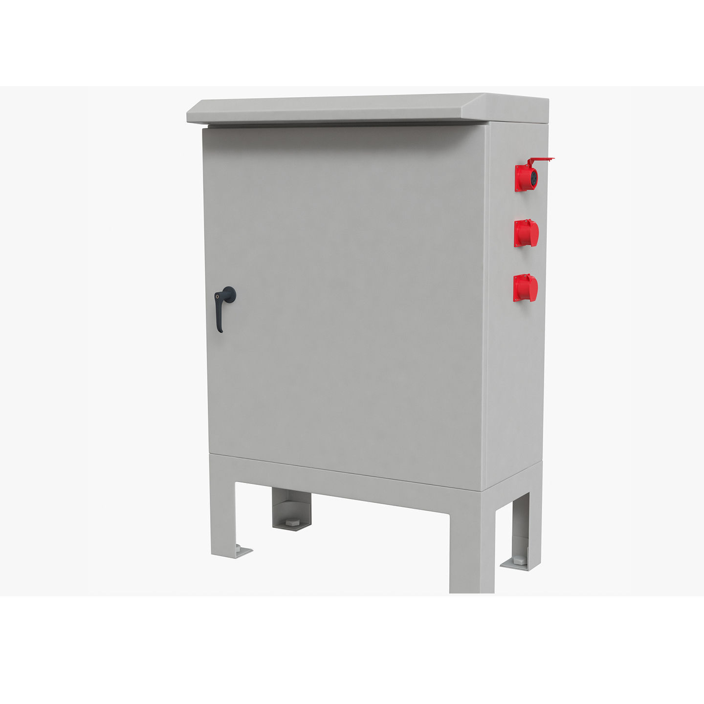 Outdoor electric box detailed 3D model | CGTrader