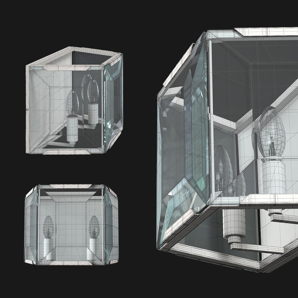 Lampatron Merit Wall 3D model | CGTrader